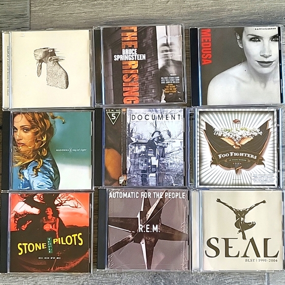 Media | 9 Cds Rock Cold Play More | Poshmark